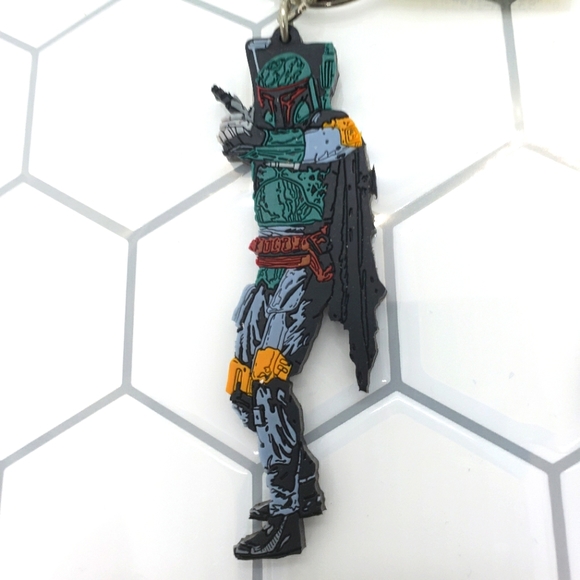 Star Wars | Accessories | Star Wars Boba Fett Vinyl Keychain Vintage ...